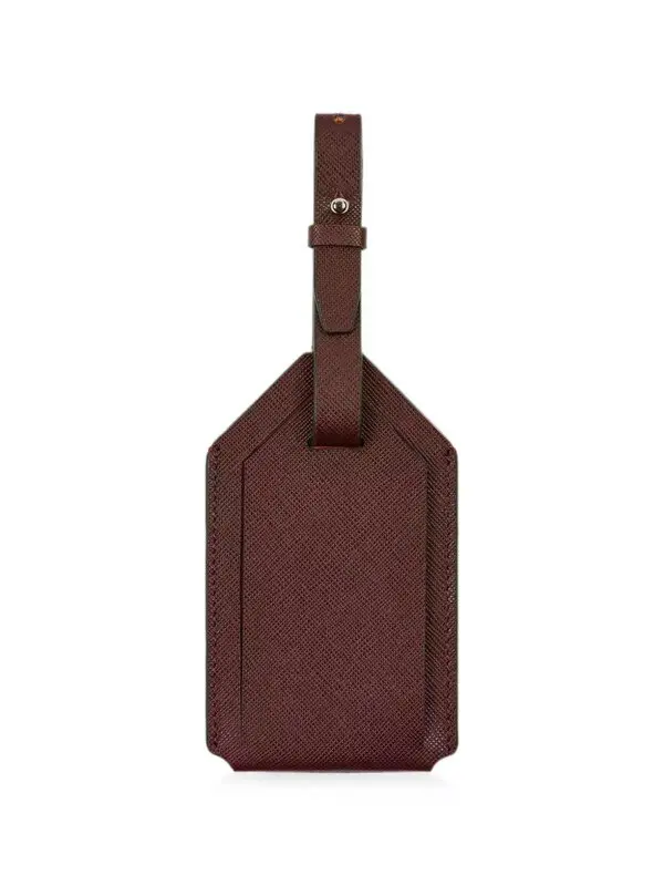 Paul Smith Dark Leather Luggage Tag