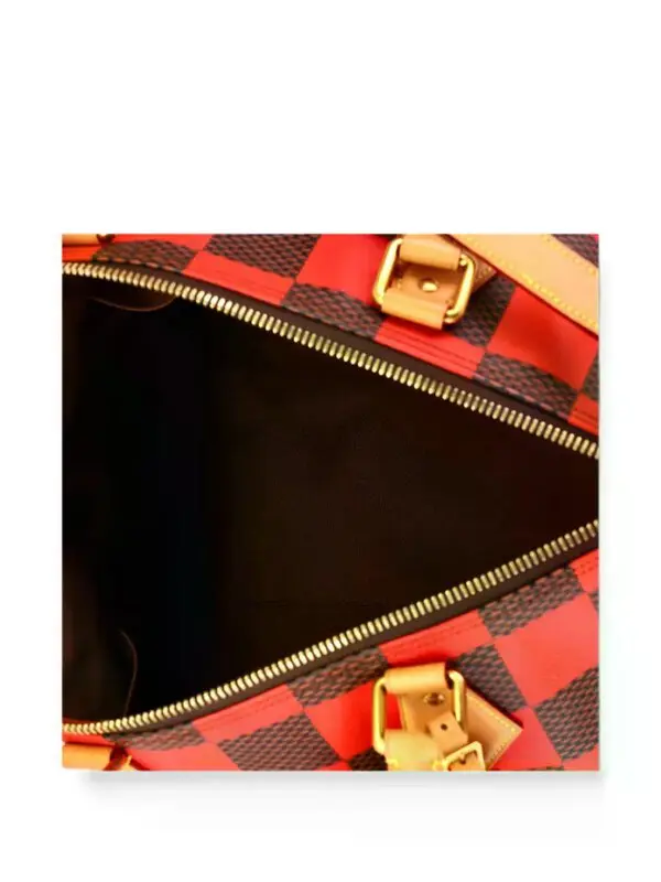LOUIS VUITTON Speedy Bandouliere Satchel Bag - Brown