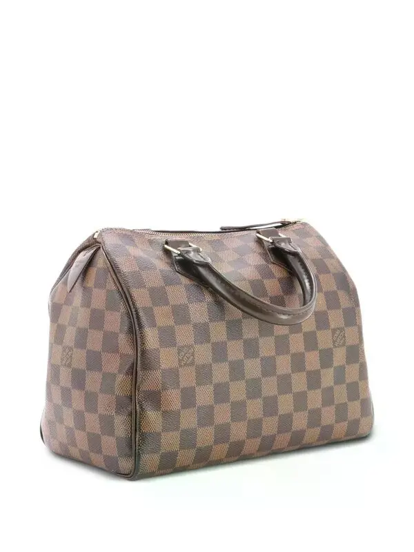 LOUIS VUITTON Speedy Satchel Handbag - Brown