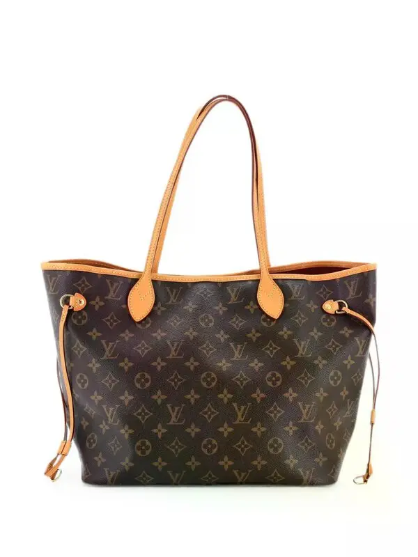 LOUIS VUITTON Neverfull Nm Monogram Canvas Mm Tote Bag