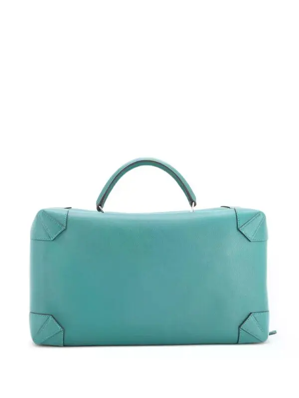 Hermès Maxibox Bag Evercolor 37 Satchel - Green