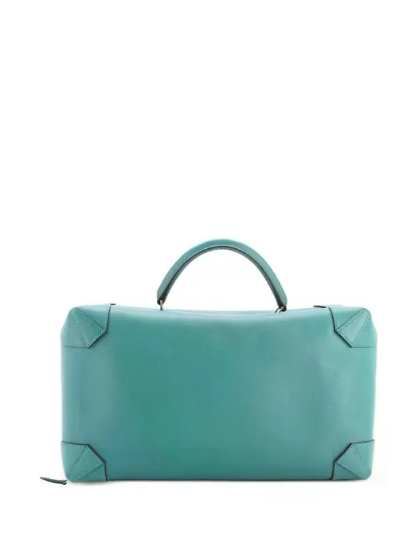 Hermès Maxibox Bag Evercolor 37 Satchel - Green