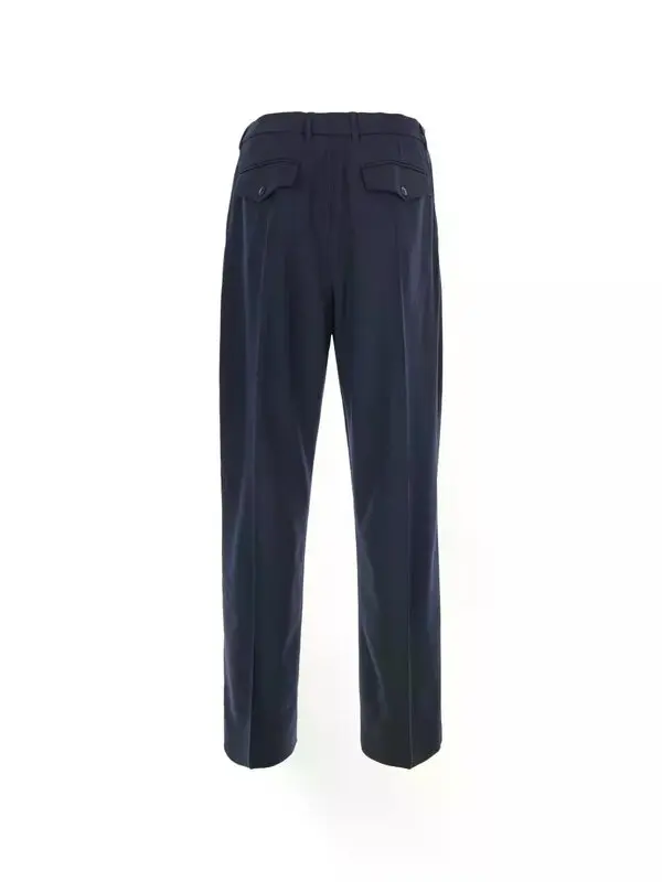Casablanca Logo-plaque Pleated Trousers
