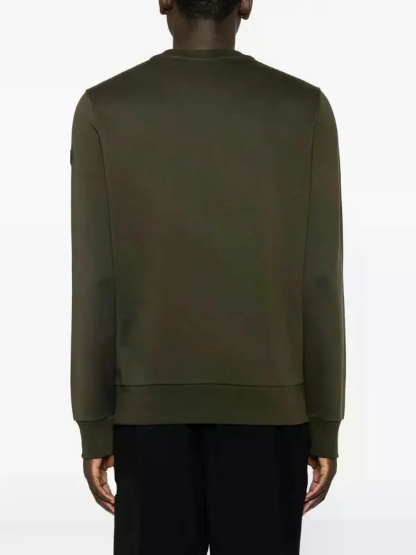 Moncler Logo-embossed Sweatshirt - Green