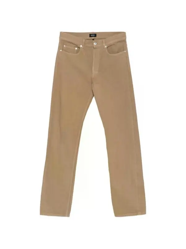 A.p.c. Five-pocket Straight-leg Jeans