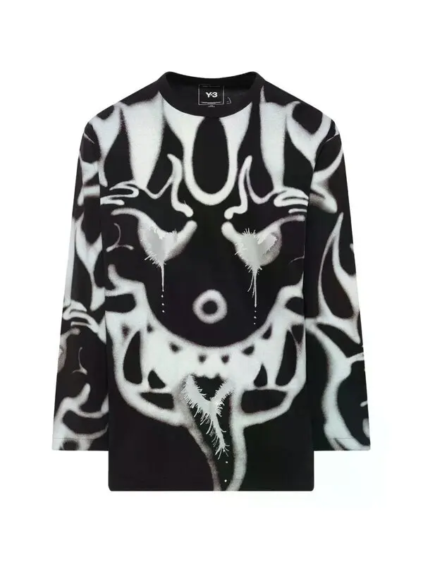 Y3 Chito Graphic Long-sleeve T-shirt