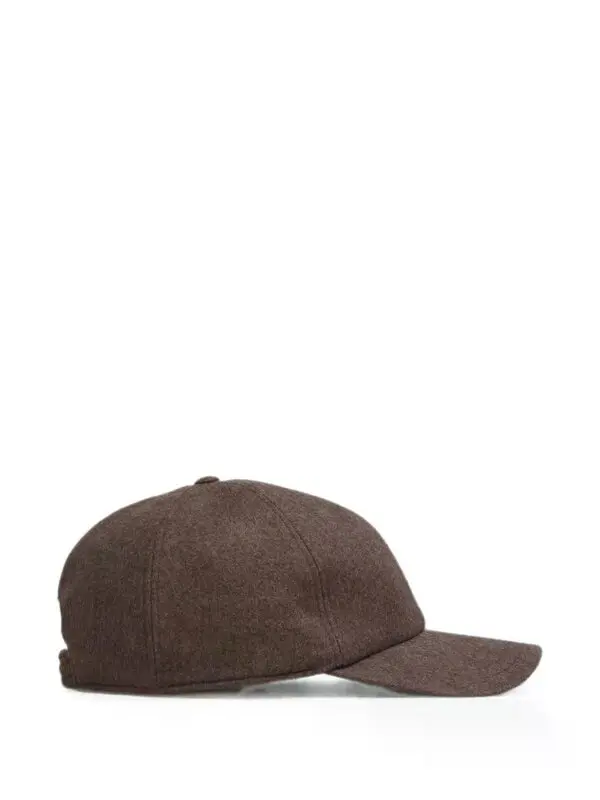 Herno Logo-plaque Flannel Cap