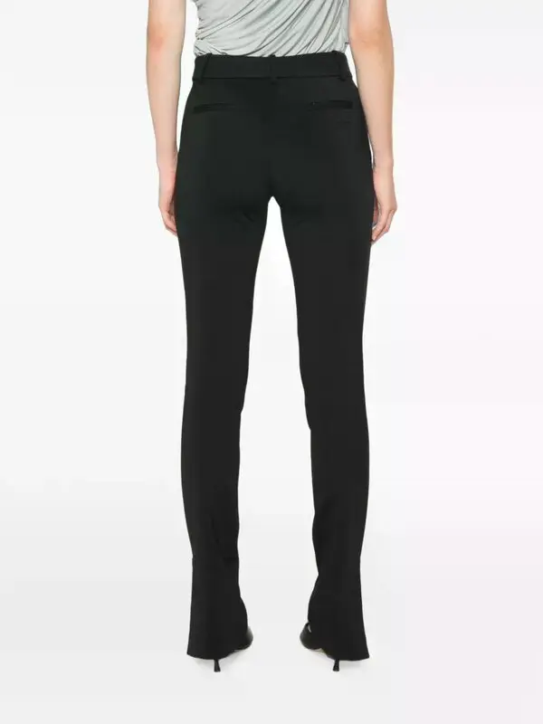 ERMANNO FIRENZE Zip-hem Slim-fit Trousers