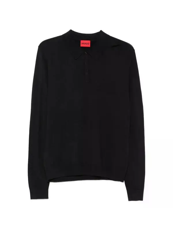 Hugo San Pippo Button-fastening Polo Shirt
