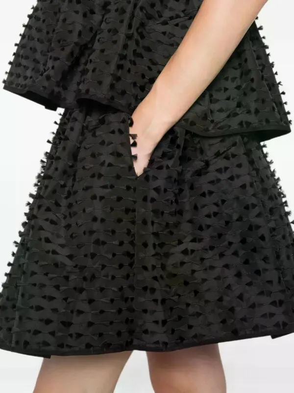 Cecilie Bahnsen Fiamma Fil-coupé Skirt
