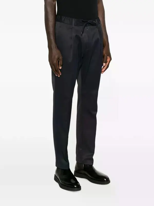 Herno Drawstring-waist Pleated Trousers