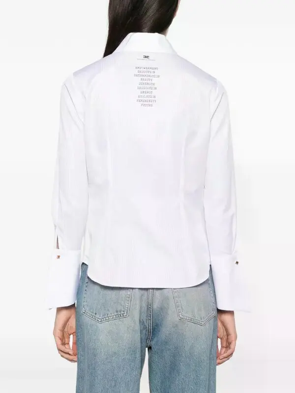 Elisabetta Franchi Pinstripe Shirt