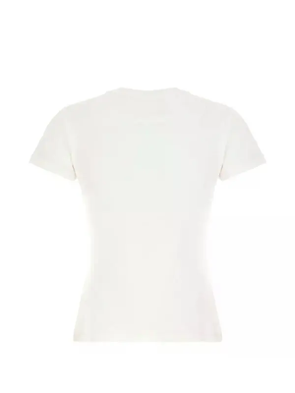 GANNI Horse-print T-shirt - White