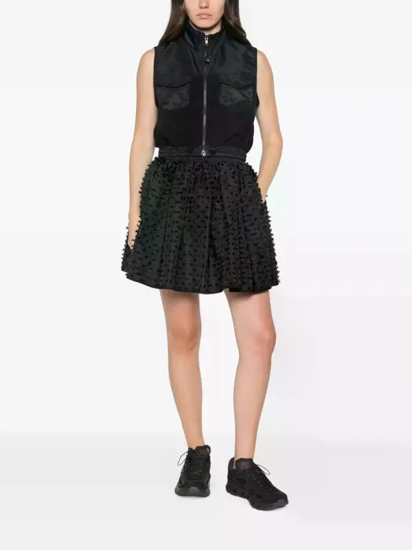 Cecilie Bahnsen Windflower Embroidered Fleece Vest