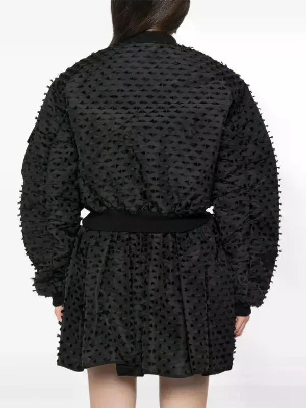 Cecilie Bahnsen Fil-coupé Zip-up Jacket