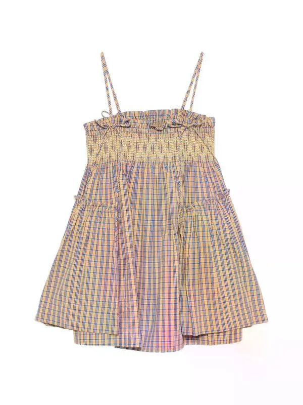 DAMSON MADDER Lilo Mini Dress - Brown