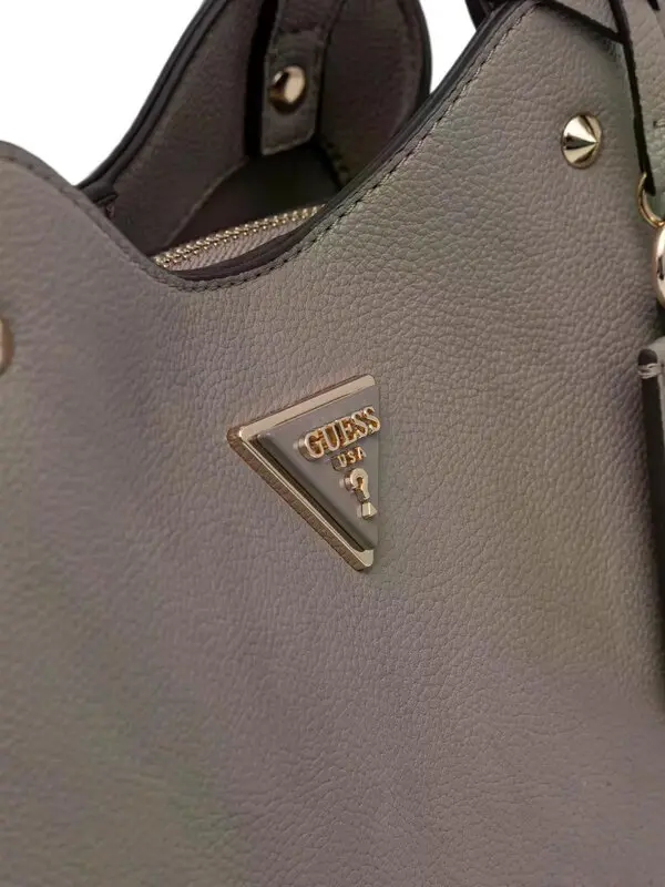 Guess Meridian Logo-plaque Tote Bag