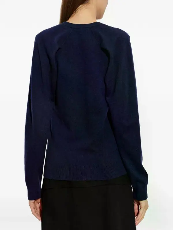 JIL SANDER Cut-out V-neck Sweater