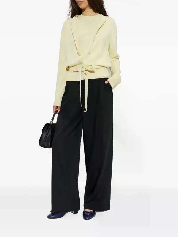 FERRAGAMO Short-sleeve Cashmere Sweater