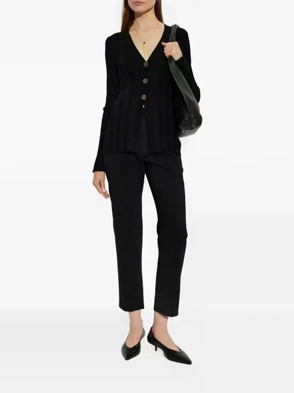 Max Mara Tailored Trousers With Logo Detail