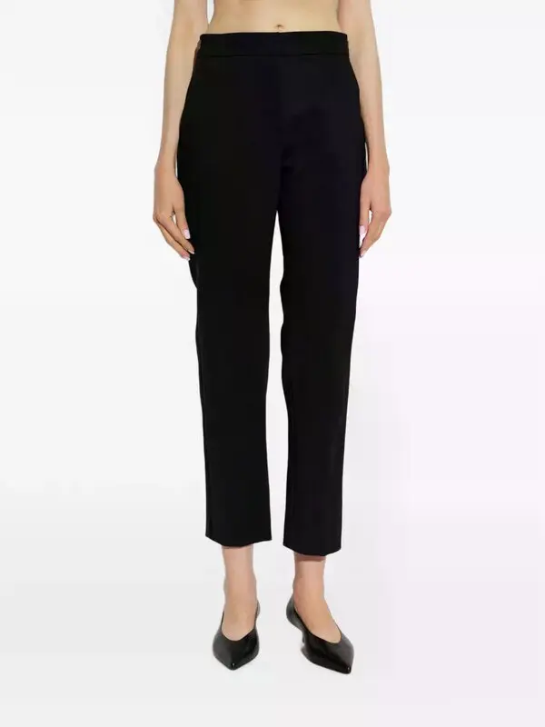 Max Mara Tailored Trousers With Logo Detail