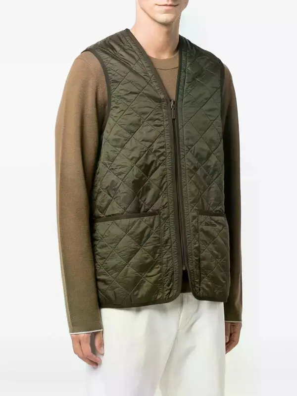 Barbour Quilted Zip-up Gilet