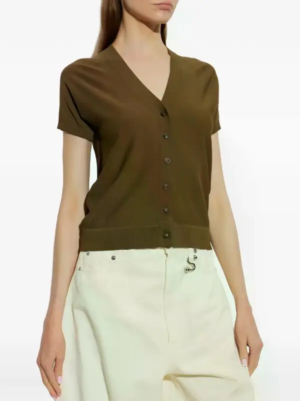 Max Mara Finito Short-sleeve Cardigan