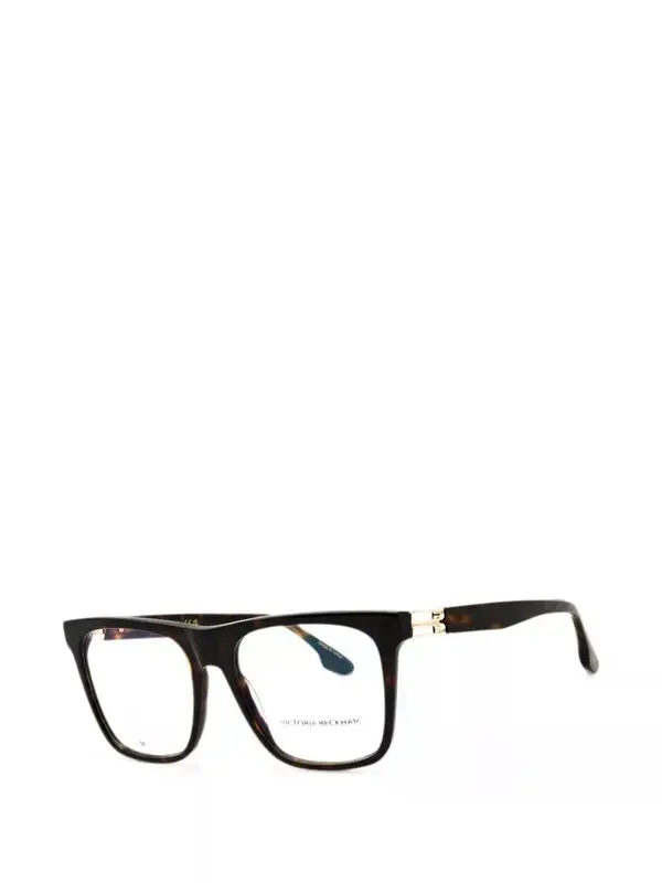 Victoria Beckham Tortoiseshell-effect Square-frame Glasses