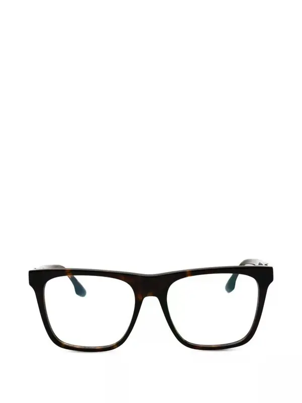 Victoria Beckham Tortoiseshell-effect Square-frame Eyeglasses - Brown