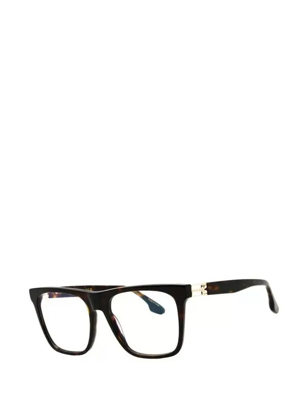 Victoria Beckham Tortoiseshell-effect Square-frame Eyeglasses
