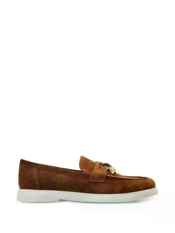 Furla Goccia Suede Loafers
