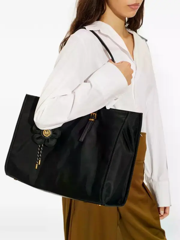 Michael Kors Zadie Flower-charm Tote Bag - Black