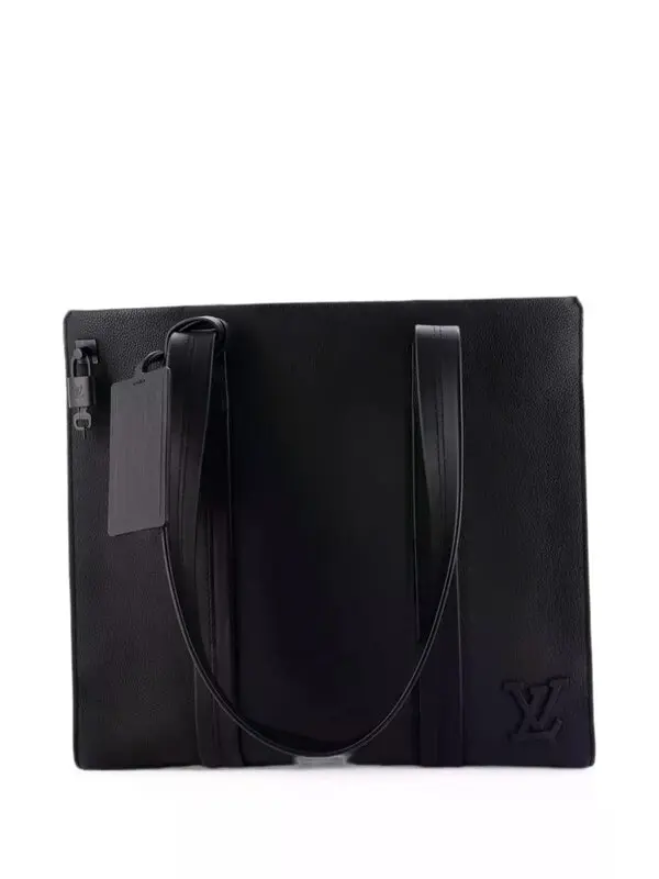 LOUIS VUITTON Aerogram Takeoff Leather Tote Bag