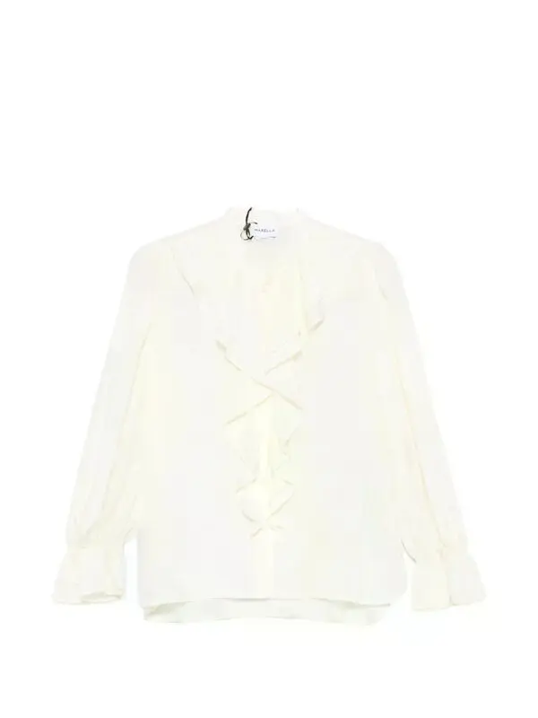 Marella Buttoned Ruffled Shirt