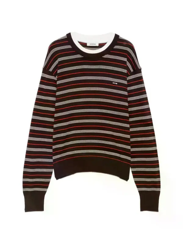 Sandro Striped Sweater