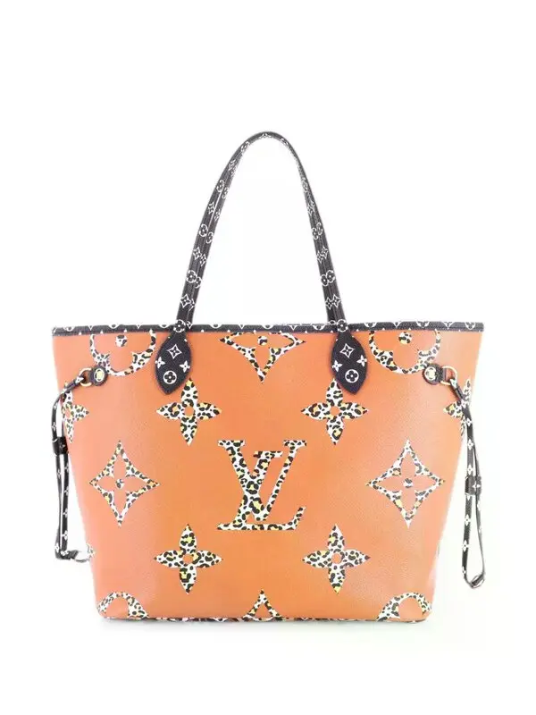 LOUIS VUITTON Limited Edition Jungle Monogram Giant Tote Bag - Black