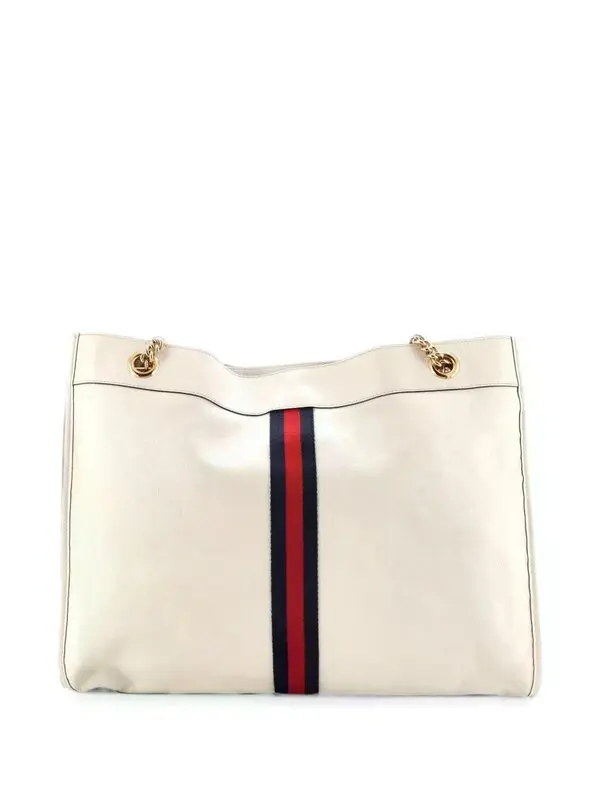 Gucci Rajah Chain Large Tote Bag - Neutrals