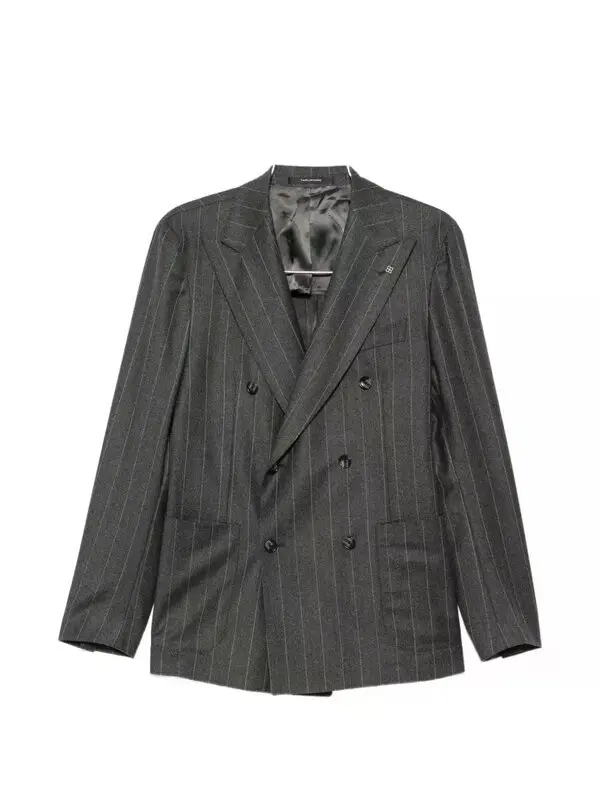 Tagliatore Stripe-pattern Double-breasted Suit