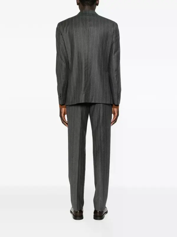 Tagliatore Stripe-pattern Double-breasted Suit