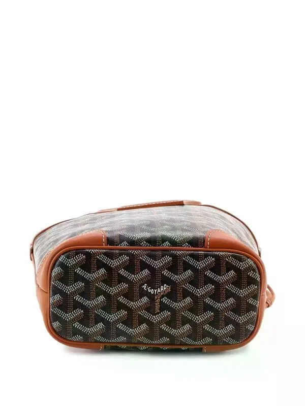 Goyard Beluga Mini Tote Bag In Coated Canvas - Brown