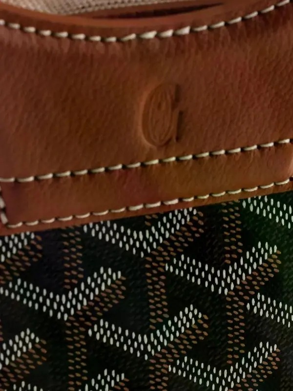 Goyard Beluga Mini Tote Bag In Coated Canvas - Brown