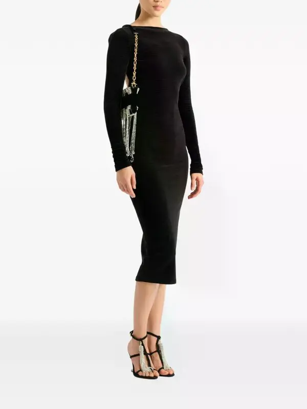 Balmain Long Velvet Dress