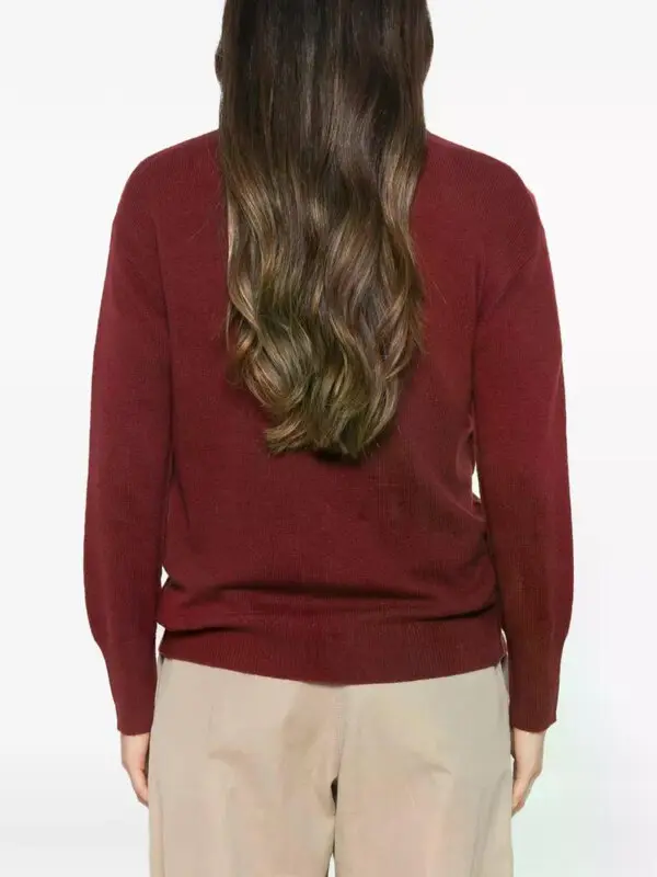 Marella Pussy-bow Knitted Sweater