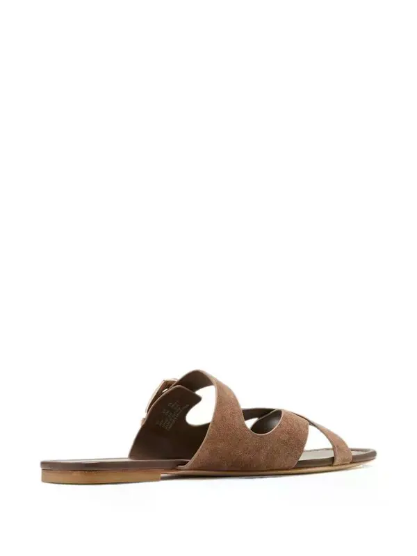 STUART WEITZMAN Buckle-fastening Crossover Sandals
