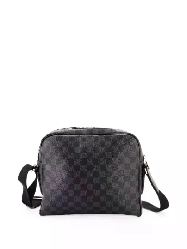 LOUIS VUITTON Dayton Reporter Bag Damier Graphite Pm Crossbody Bag