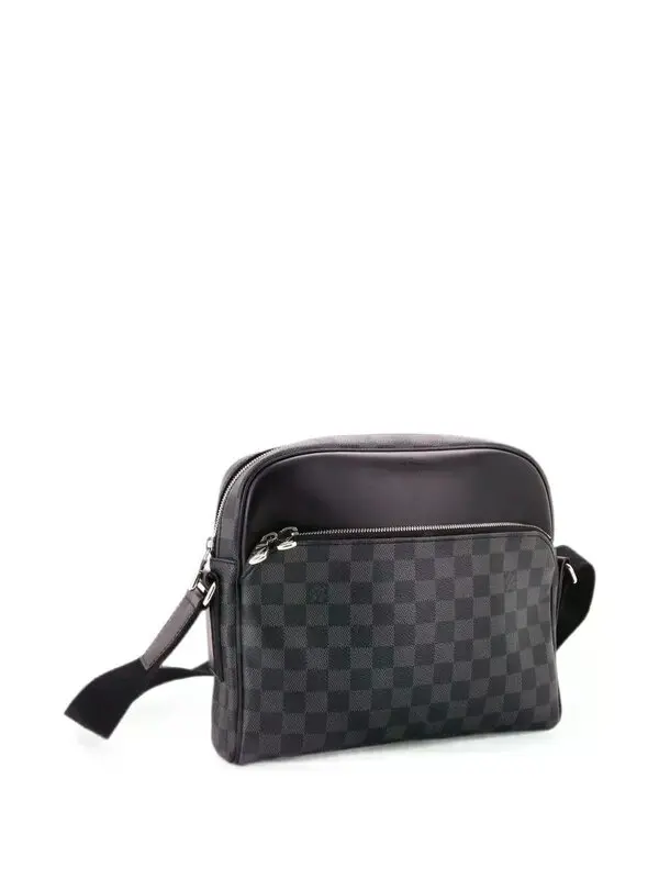 LOUIS VUITTON Dayton Reporter Bag Damier Graphite Pm Crossbody Bag