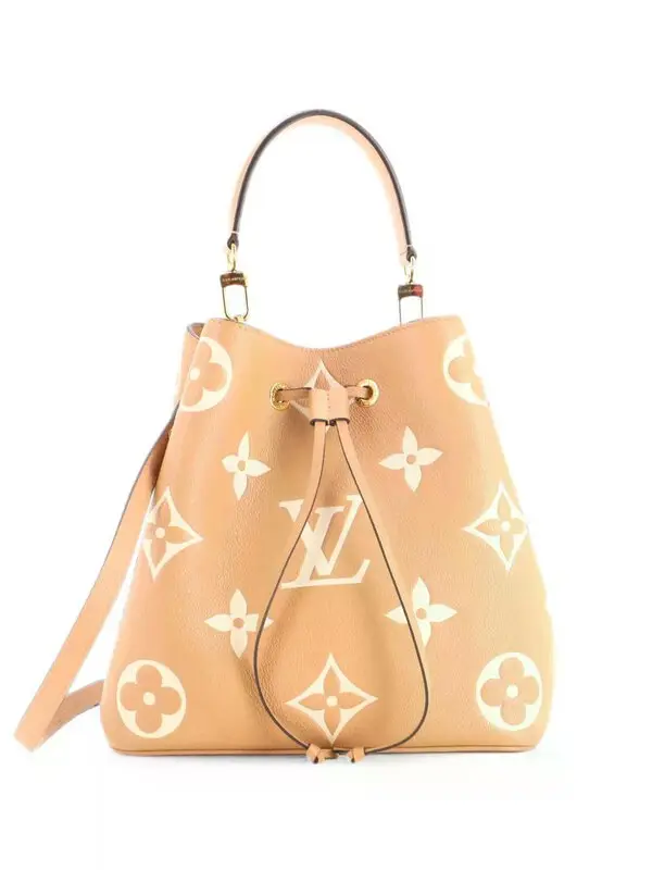 LOUIS VUITTON Monogram Empreinte Giant Mm Bucket Bag