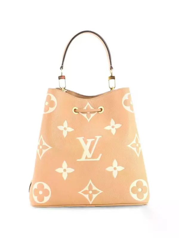 LOUIS VUITTON Monogram Empreinte Giant Mm Bucket Bag