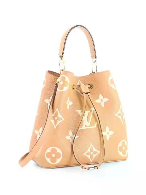LOUIS VUITTON Monogram Empreinte Giant Mm Bucket Bag