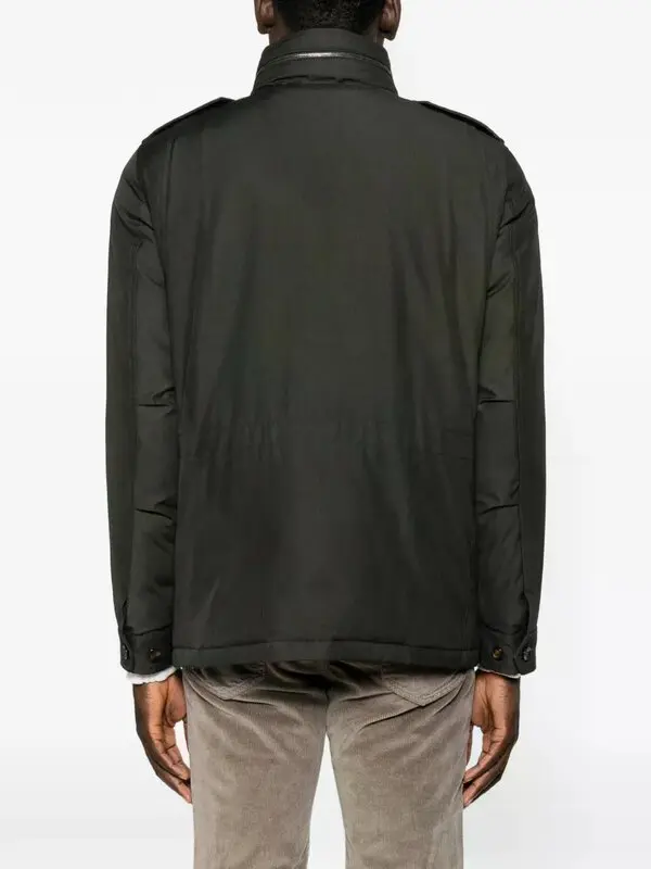 MOORER Four-pocket Epaulette Jacket